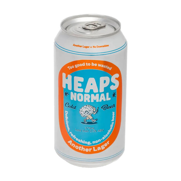 Heaps Normal Another Lager 375ml Can - 0.5% - Free Spirited Pte Limited